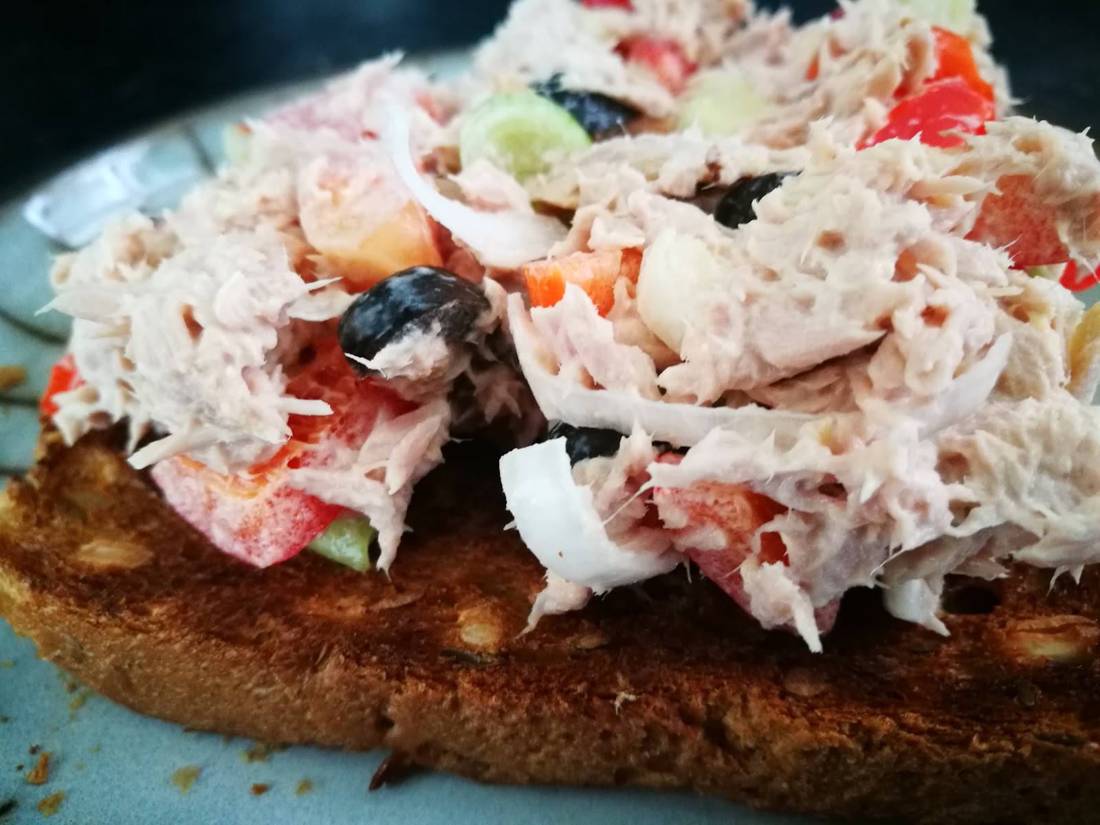 Tuna Toast - The Food Mod